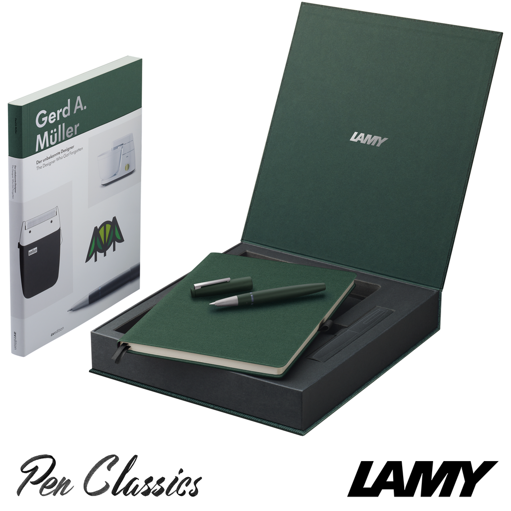 Lamy 2000 58th Anniversary Pine Green Limited Edition Fountain Pen ...