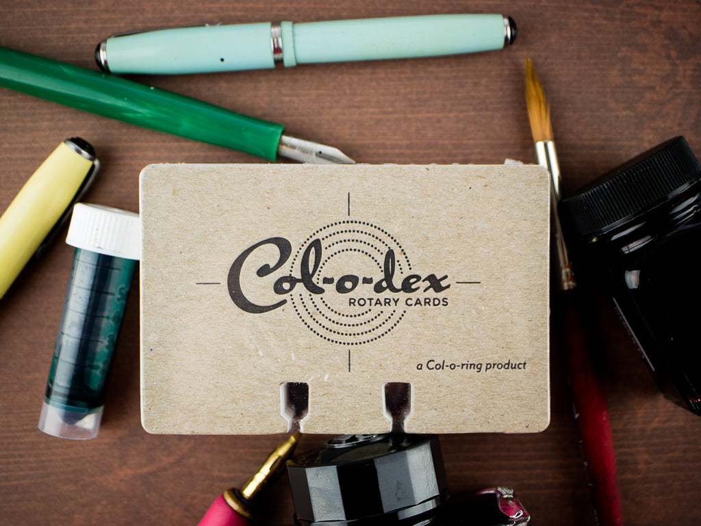 Col-O-Dex Ink Testing Cards – Pen Classics
