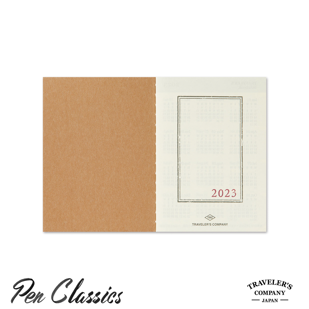 Traveler's Notebook 2025 Passport Refill - Monthly – Pen Classics