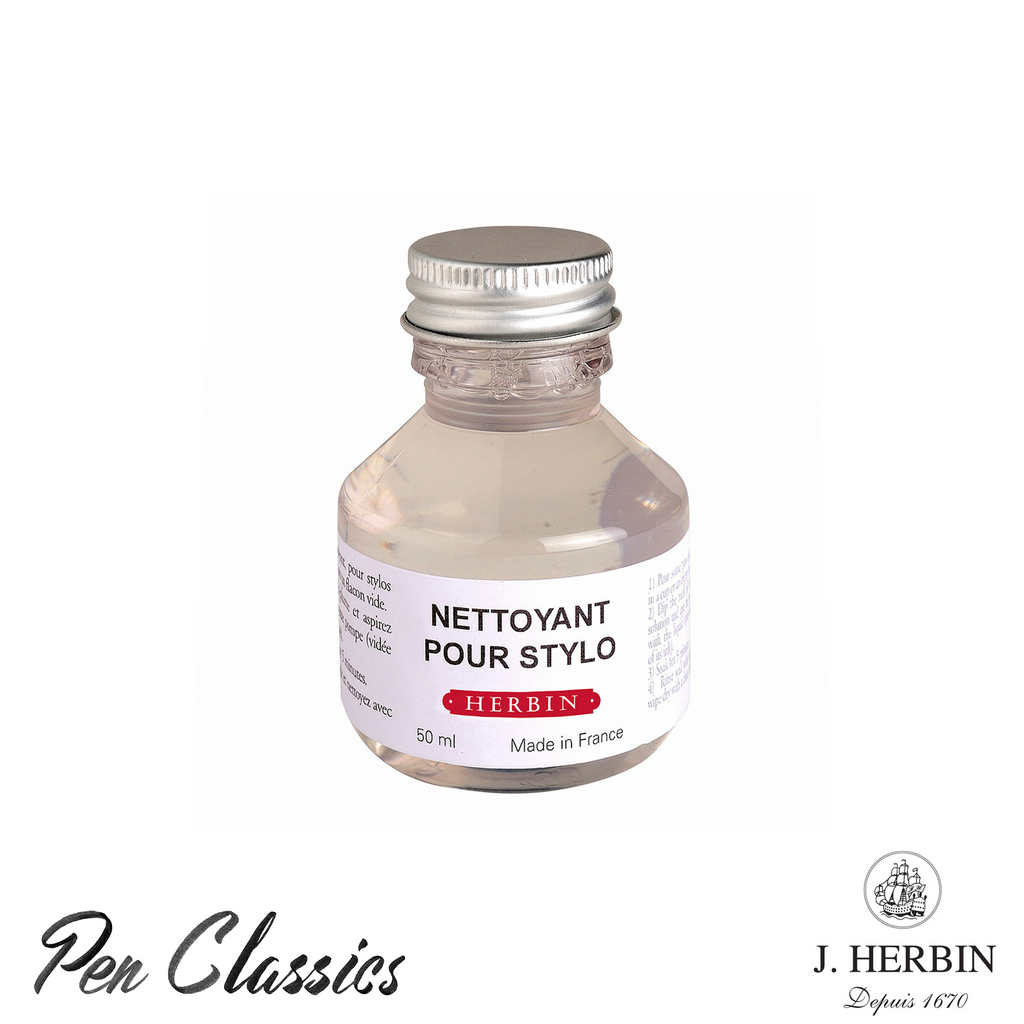J. Herbin Pen Cleaning Solution 50ml Bottle – Pen Classics